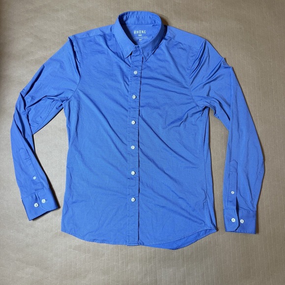 RHONE | Shirts | Rhone Commuter Buttondown Shirt Mens Small Sp Blue ...